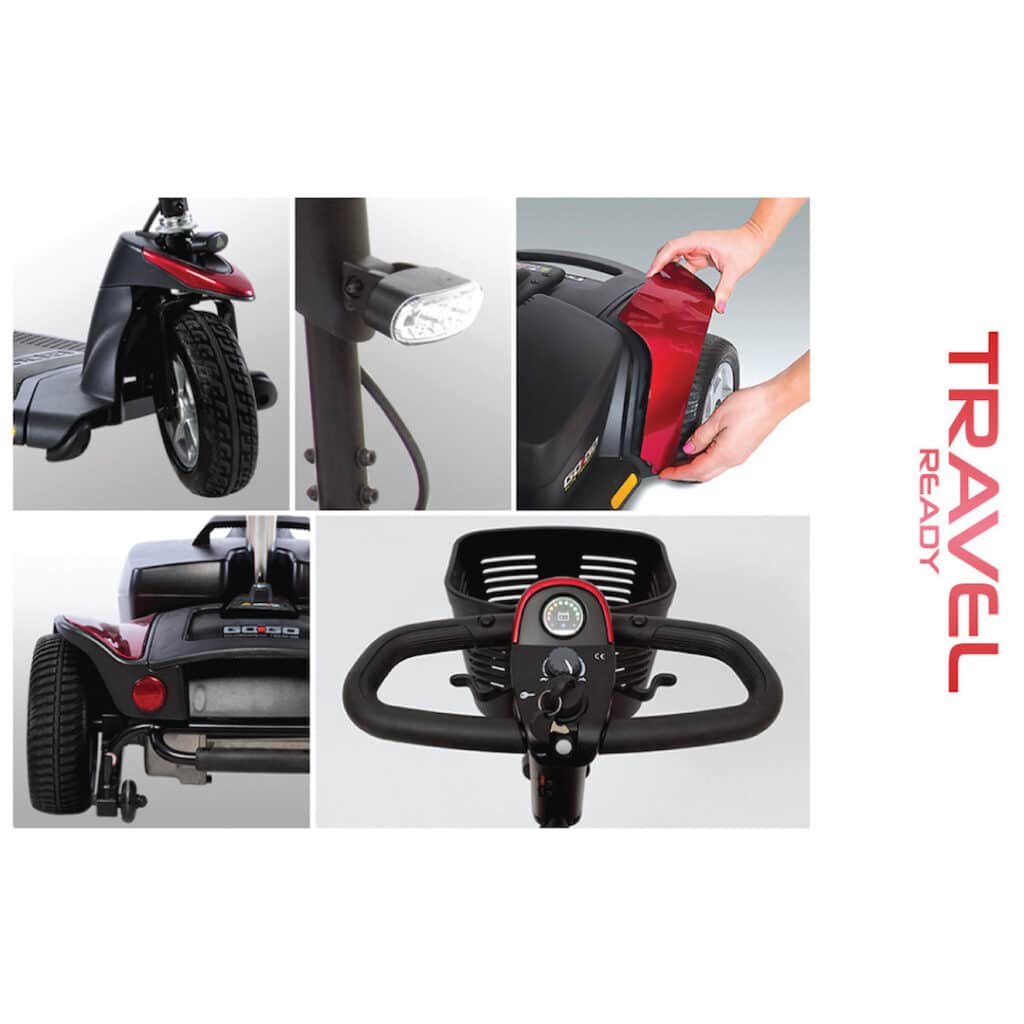 Go Go Sport 3-Wheel Mobility Scooter - Copper Star Home Medical