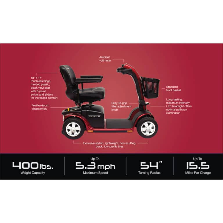 Victory 10 4-Wheel Scooter - Copper Star Home Medical